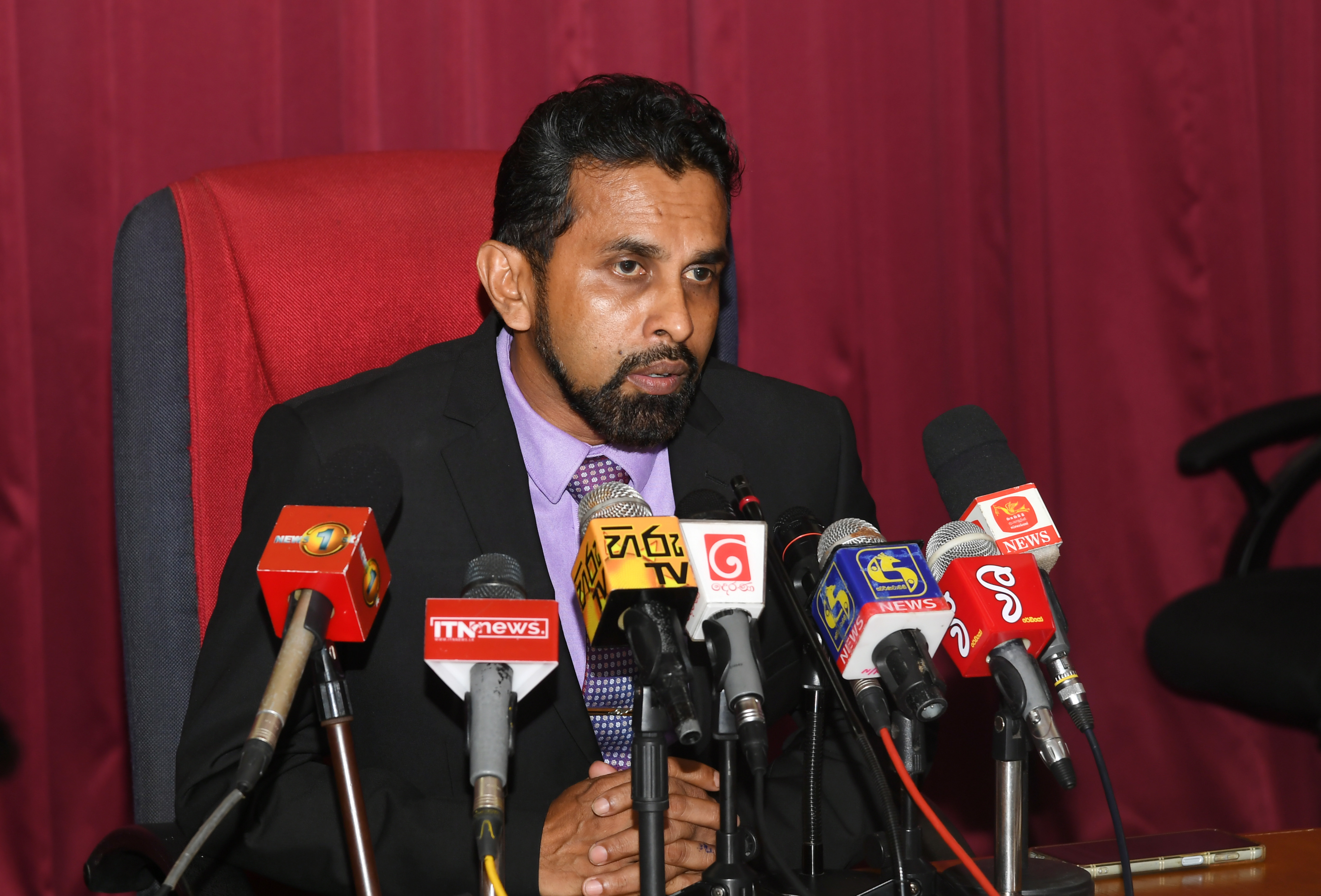 Press conference at the Department of Archaeology auditorium - Archaeology