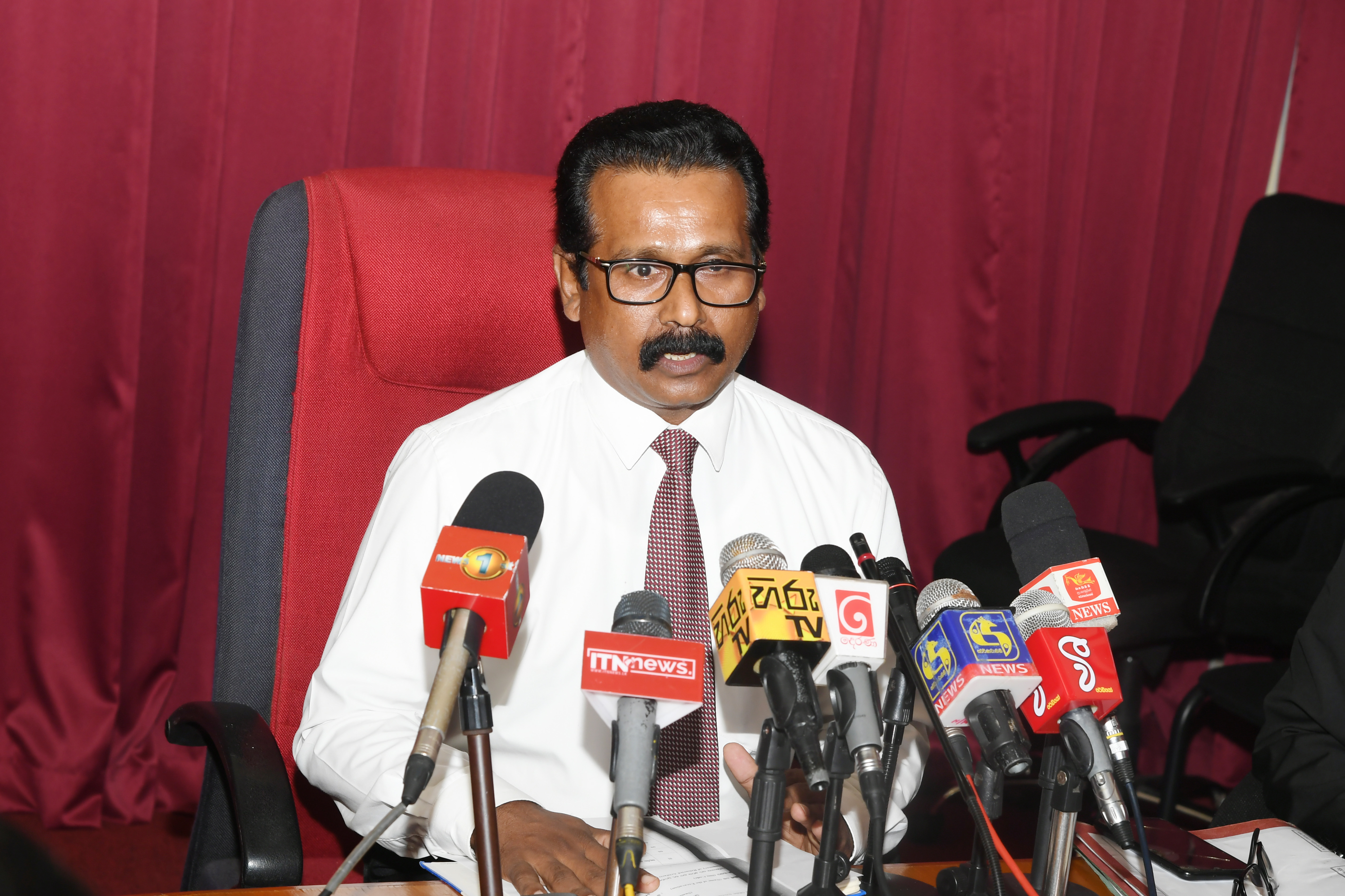 Press conference at the Department of Archaeology auditorium - Archaeology