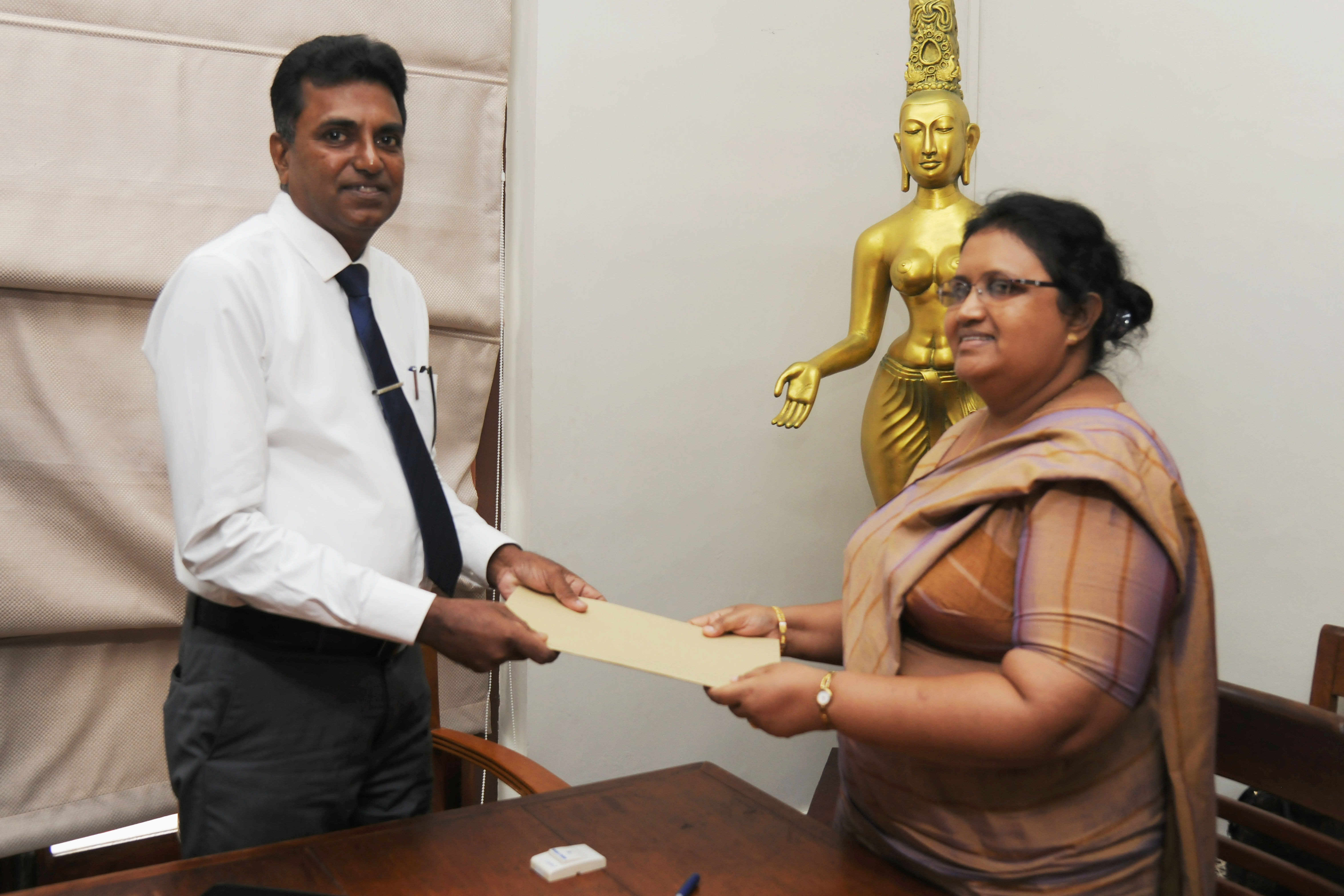 New Additional Director General (Administration) Duty Assumes - Archaeology